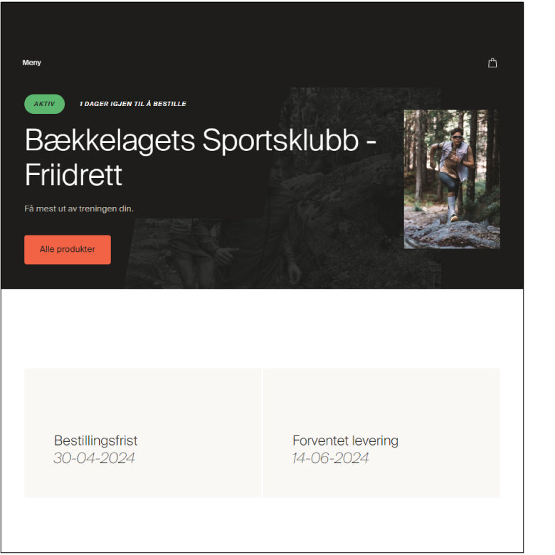 Logg inn via kode | Trimtex